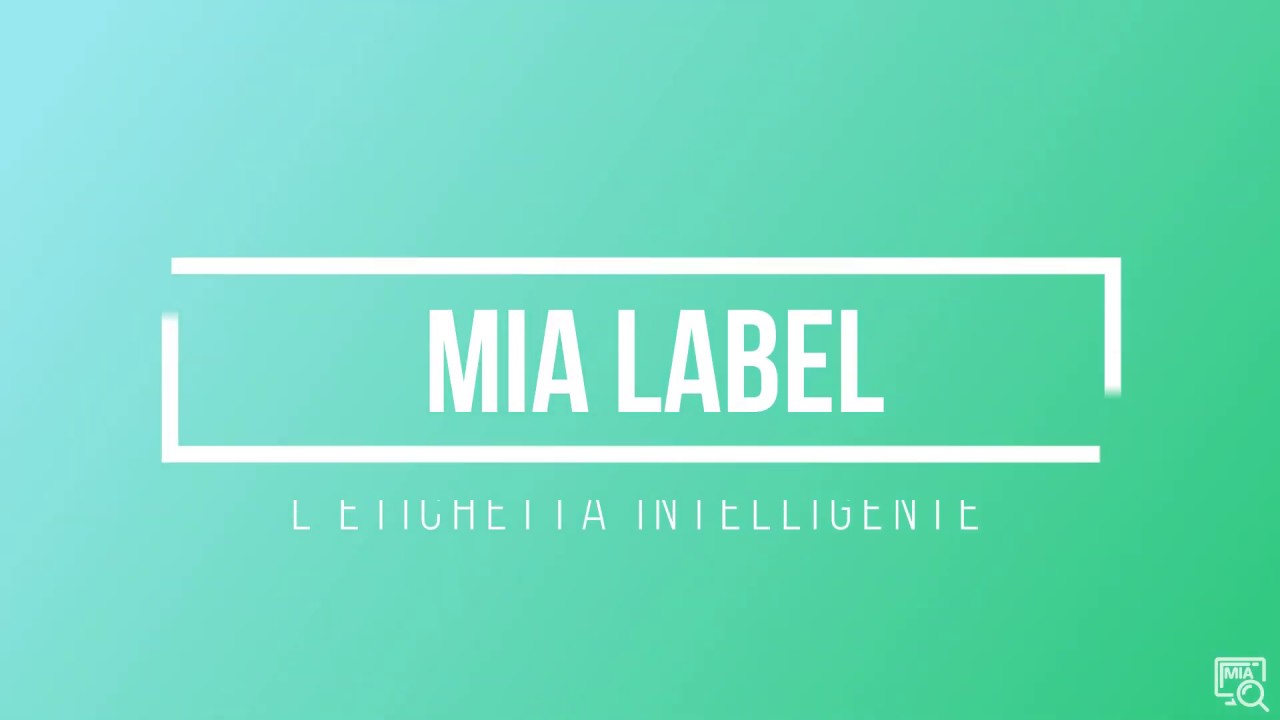 MIA Label by Wins - L'etichetta elettronica intelligente - YouTube