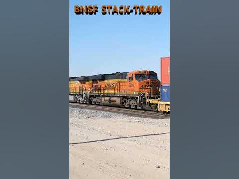 BNSF 5254 WB STACK TRAIN MP 17 CAJON SUB - YouTube