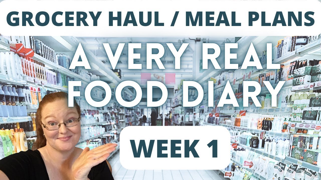 OUR WEEKLY FOOD DIARY / REALISTIC AUTISM FAMILY OF 4 - YouTube