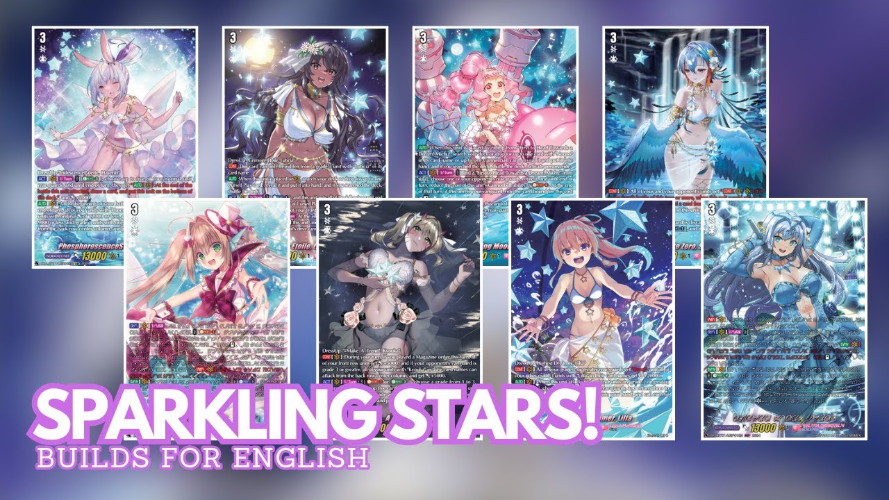 Sparkling Stars! Deck Highlights for English Release! - YouTube