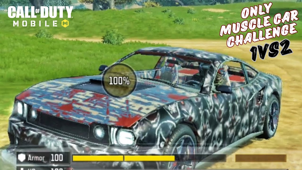 Only MUSCLE CAR Challenge in Solo Vs Duo Overpower Gameplay - COD ...