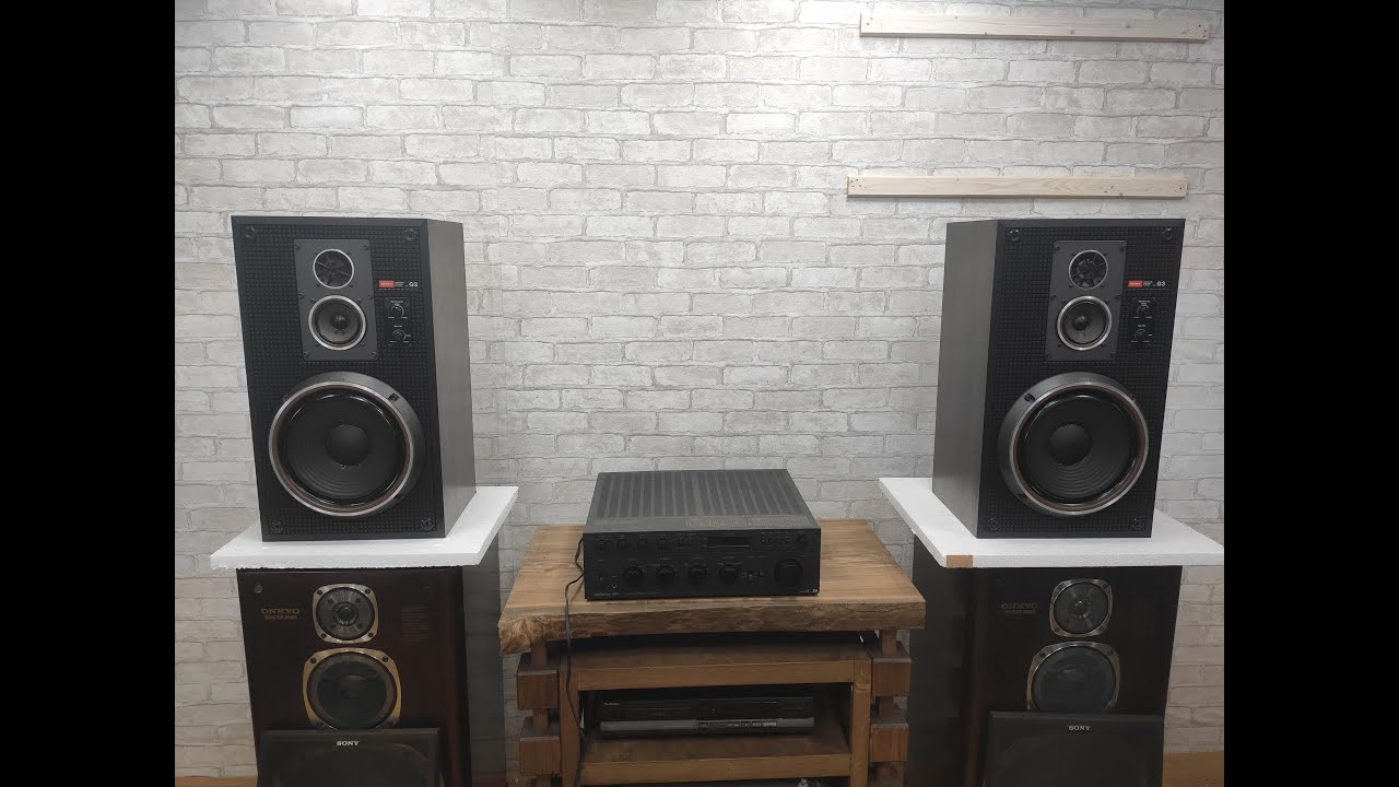 Sony ss-G3.Один из лучших закрытых ящиков! - YouTube