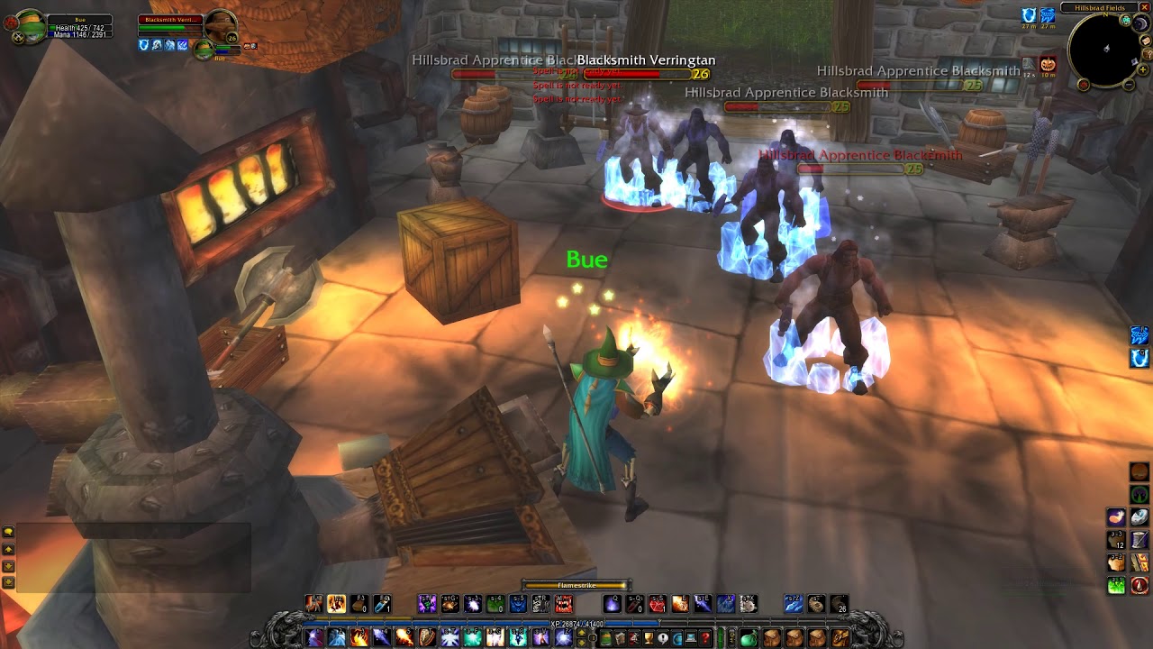 Blacksmith Verringtan, Hillsbrad Apprentice Blacksmith & Shipment of Iron - YouTube