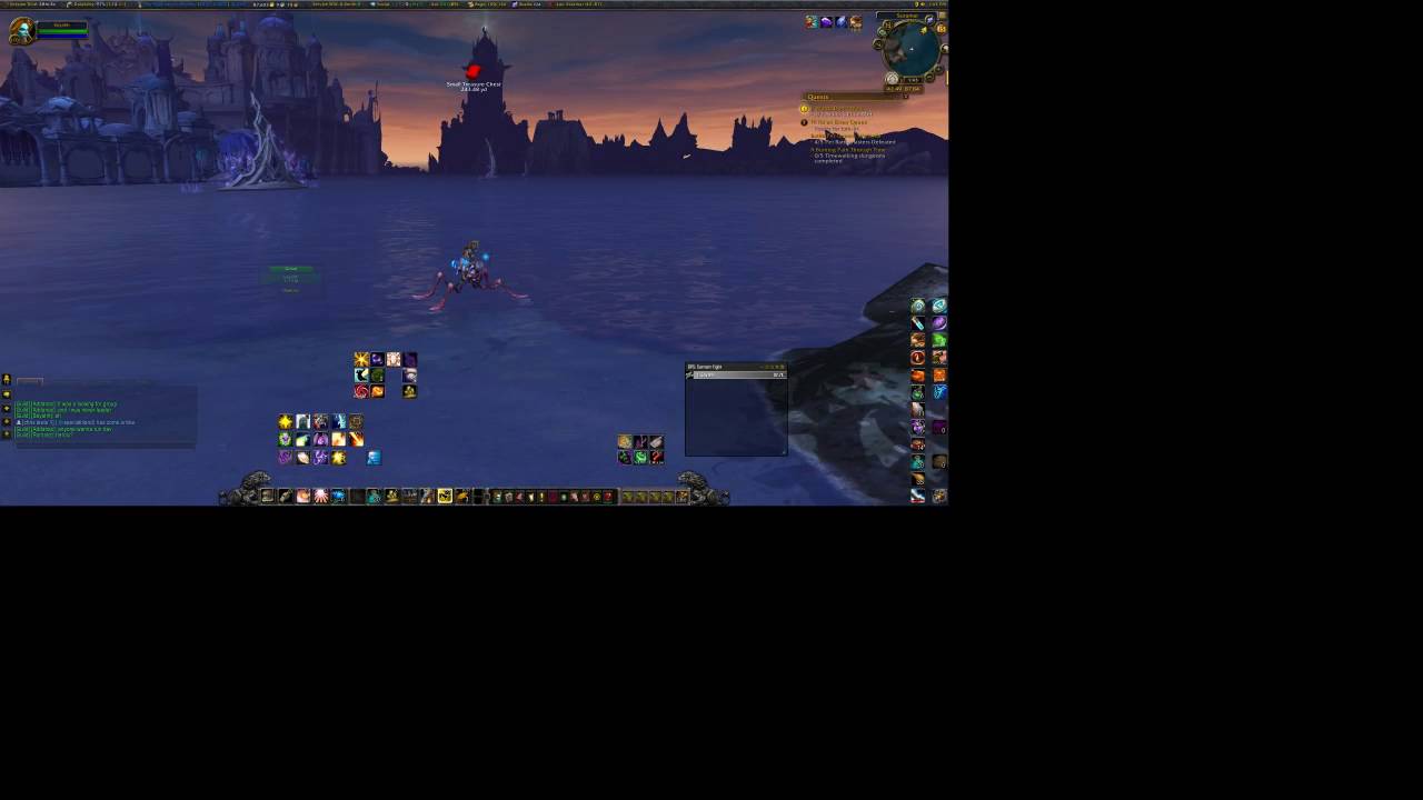 WoW NPC Tae'thelan Bloodwatcher Location - YouTube