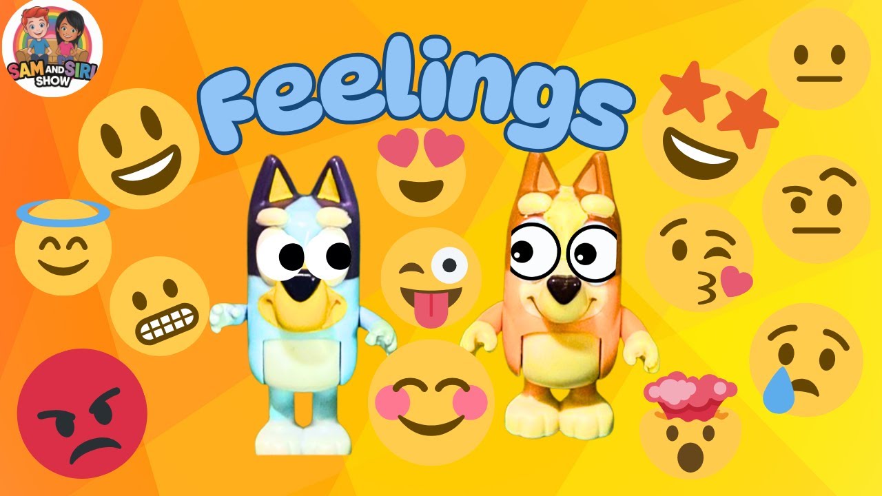 How Bluey And Bingo DEAL With Changing Emotions Easily! - YouTube