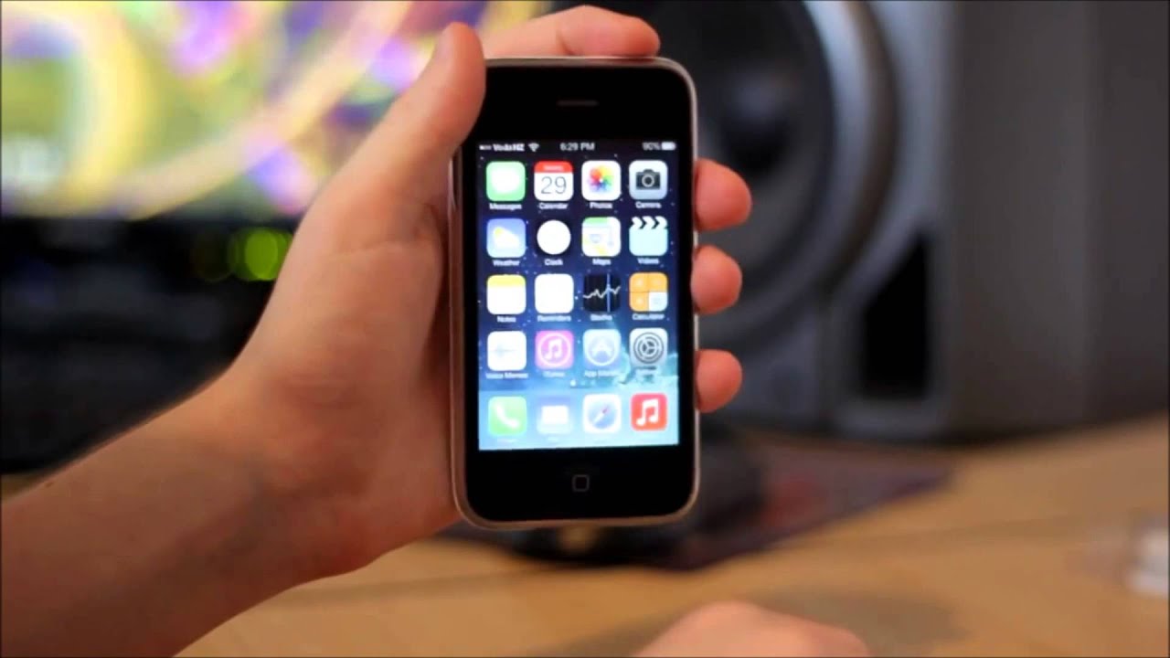 Ios 7 para iphone 2g , 3g / ipod 2g 3g winterd00r 7 - YouTube
