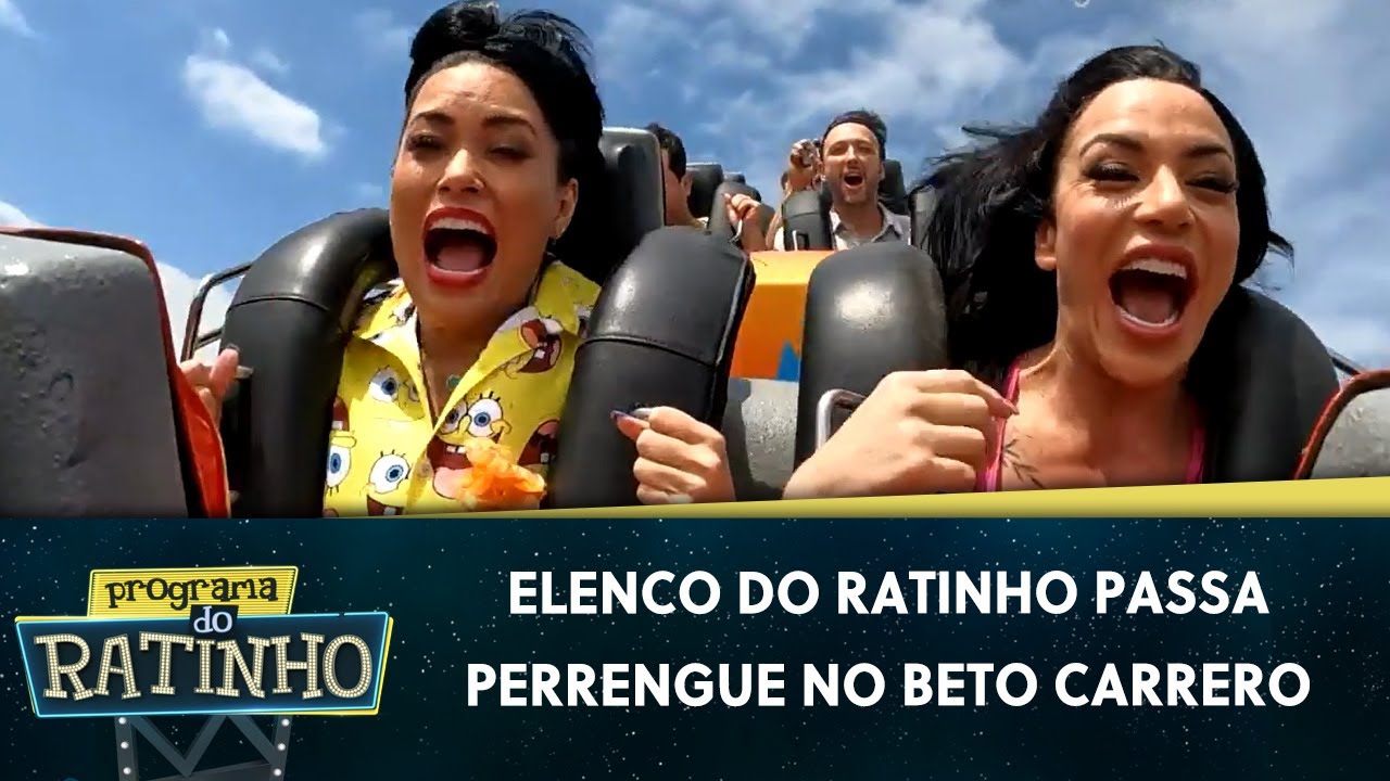 Elenco do Ratinho apronta todas no Beto Carrero World | Programa do ...