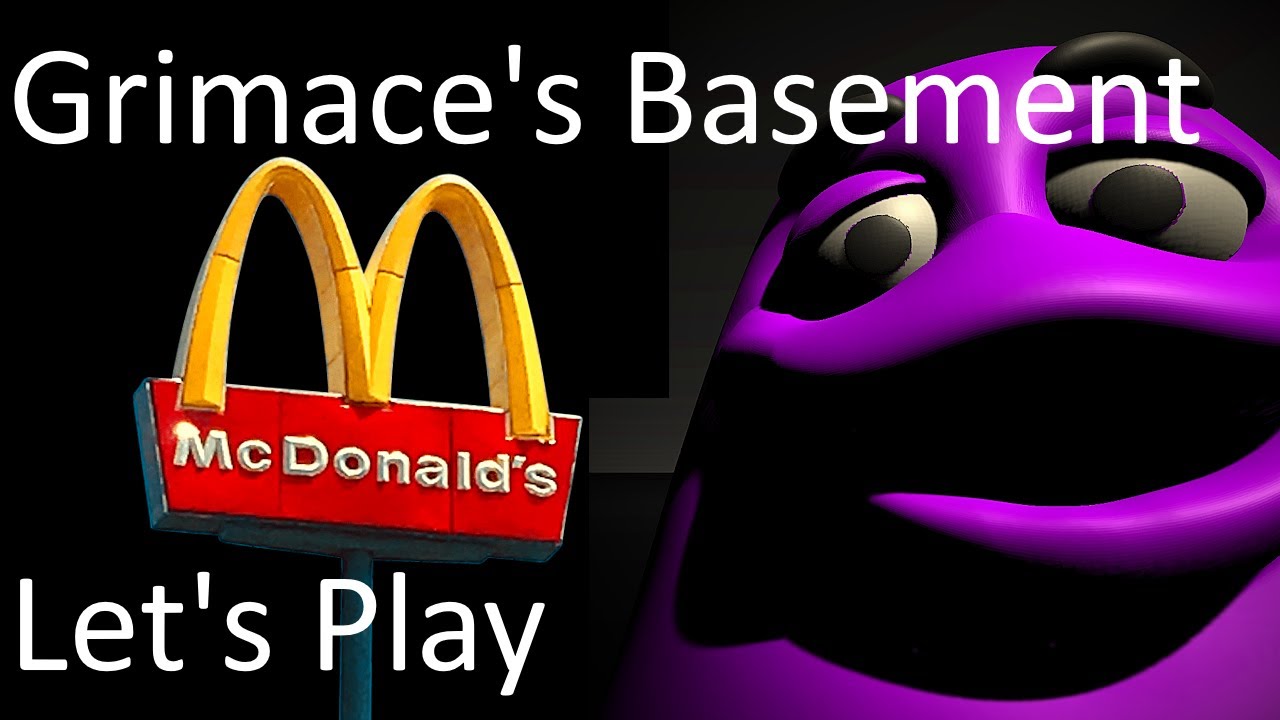 Grimace's Basement | Horror Game Let's Play - YouTube