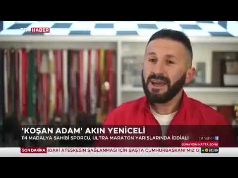 Koşan Adam - Akın Yeniceli . TRT Haber'de!