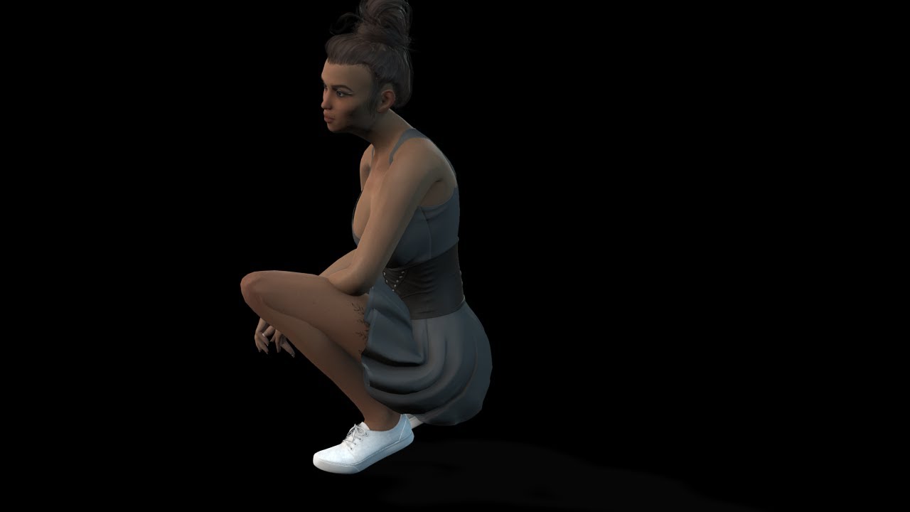 Ultimate Kneeling and Crouching poses for Iclone 7 - YouTube