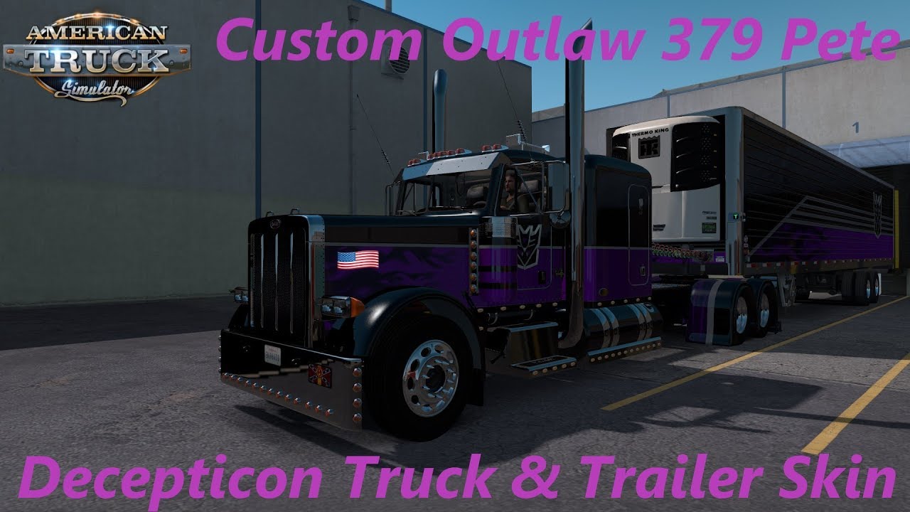 American Truck Simulator Outlaw 379 Peterbilt - YouTube