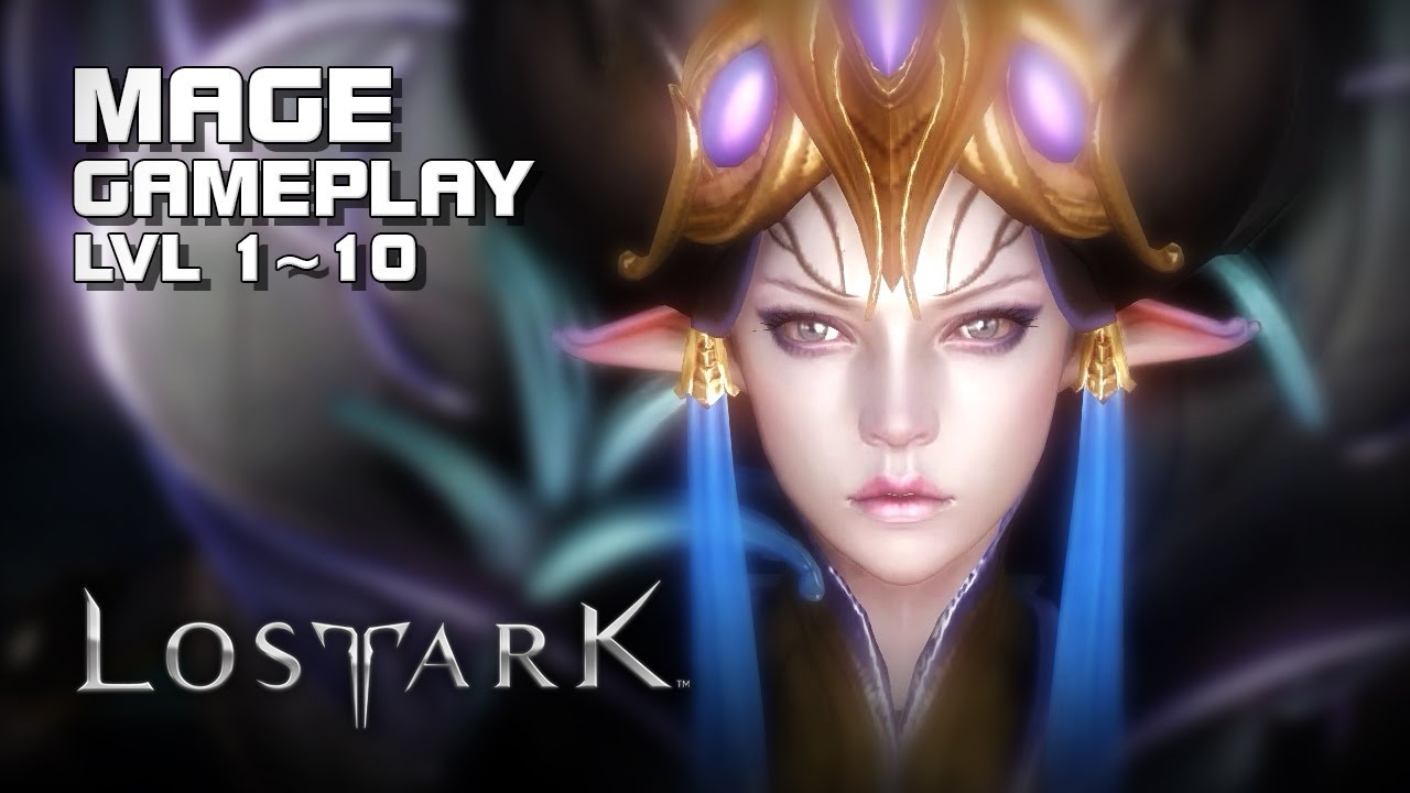 Lost Ark - Mage lvl 1~10 - Starting Zone Gameplay - Final CBT - PC ...