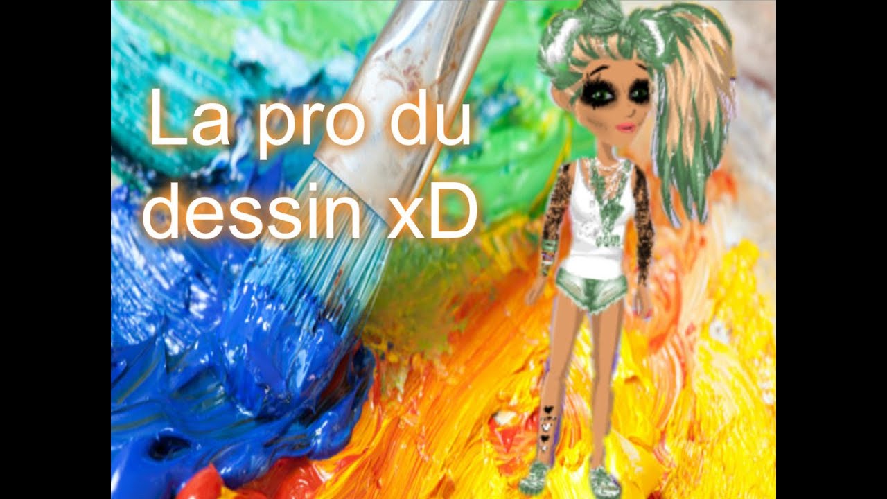La pro du dessin xD - YouTube