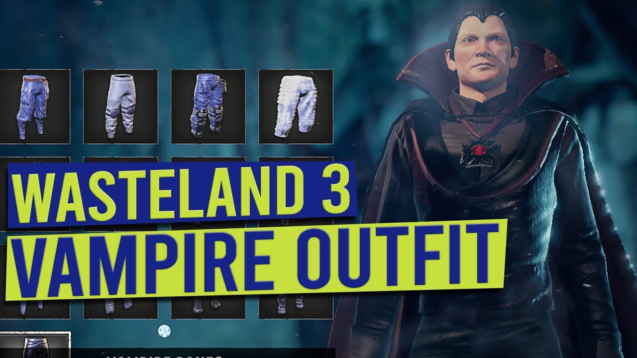 Vampire Outfit Location - WASTELAND 3 - YouTube