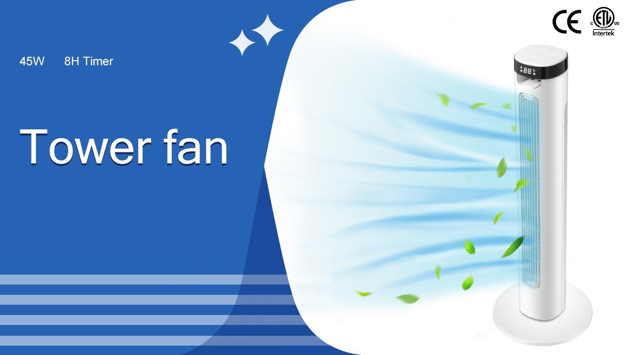 UL certified tower fan manufacturer in China,45w,cheaper price ...