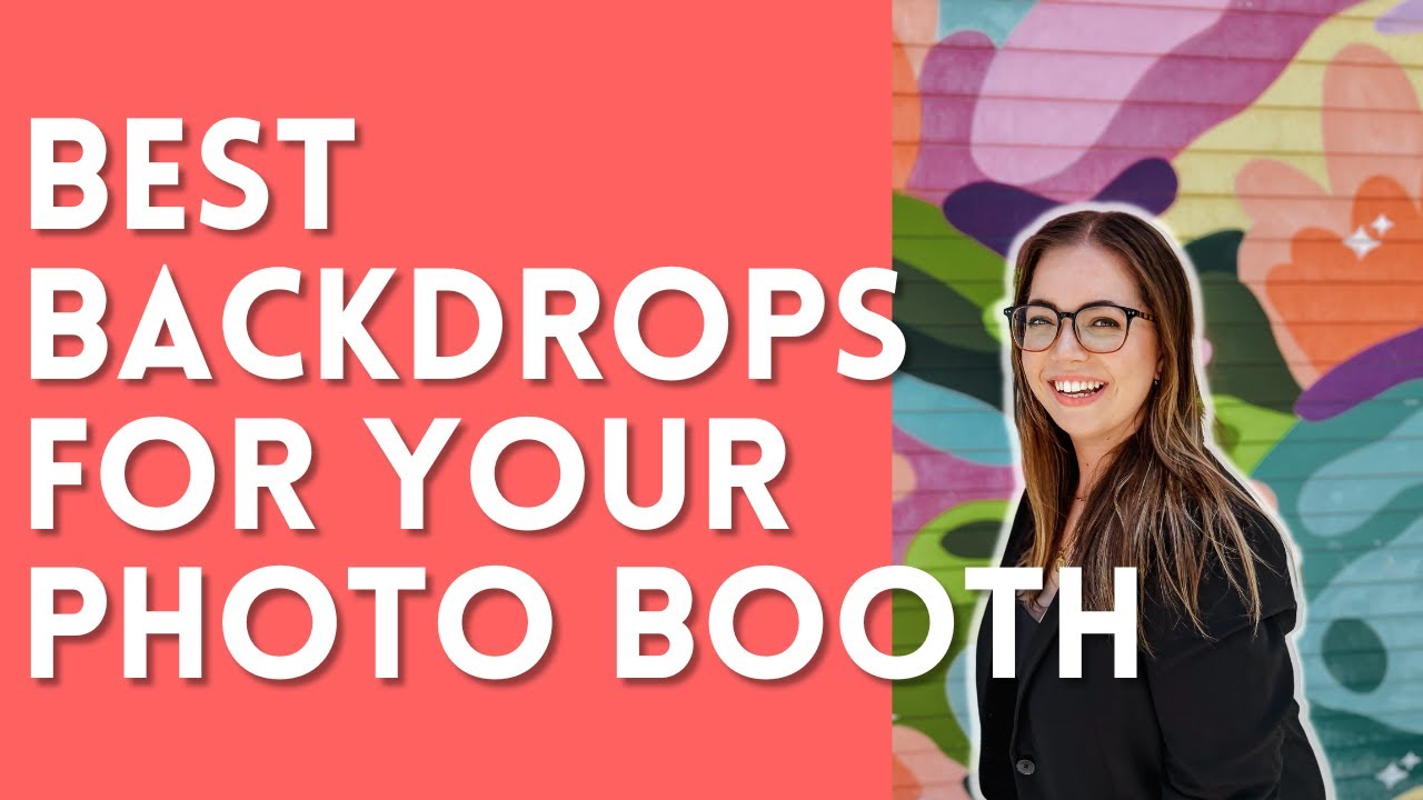 Best Backdrops for Your Photo Booth Business - YouTube