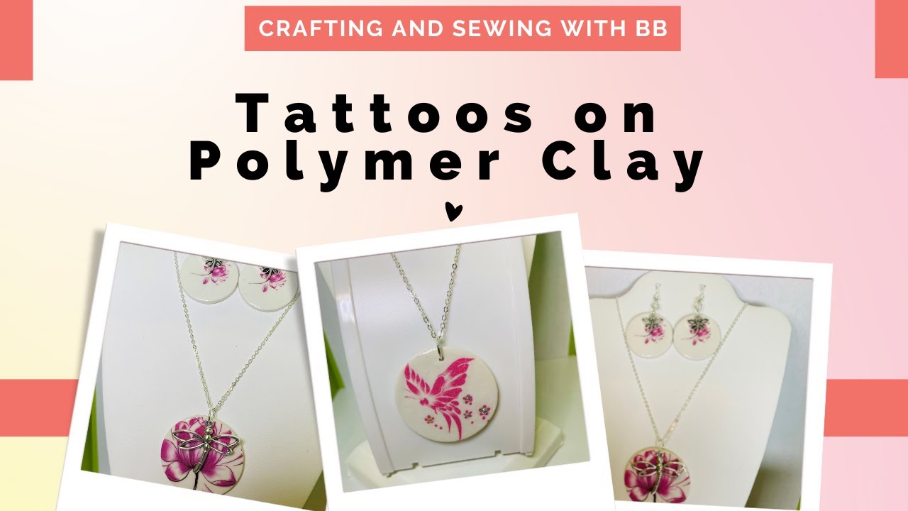 Tattoos on Polymer Clay - YouTube