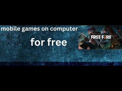 Free emulator for computer to play android games on pc for free - YouTube