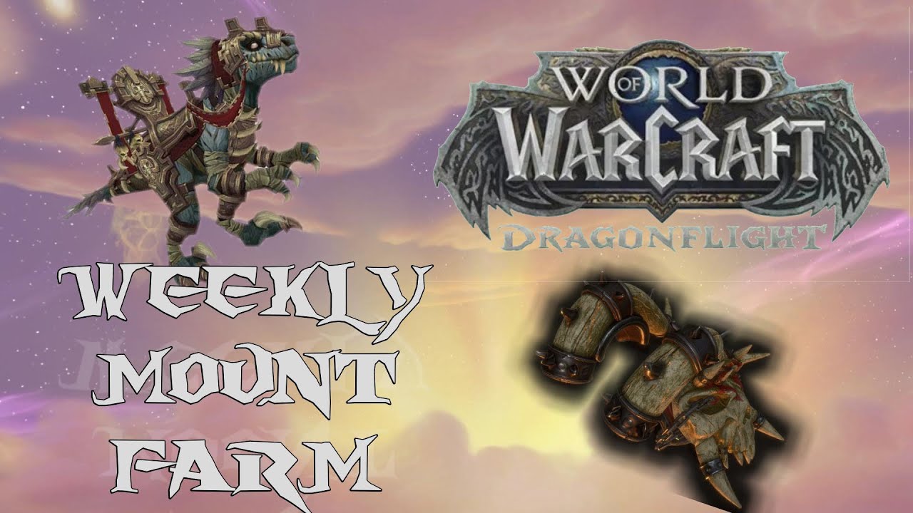 World Of Warcraft: Weekly Mount Farm S.1 - E.29 - YouTube