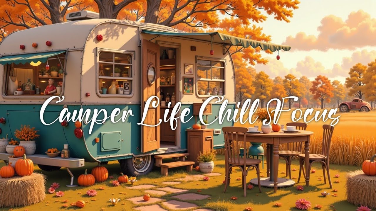 Cozy Fall Lofi Chill - Relaxing Camper Van Hip Hop Beats for Autumn ...