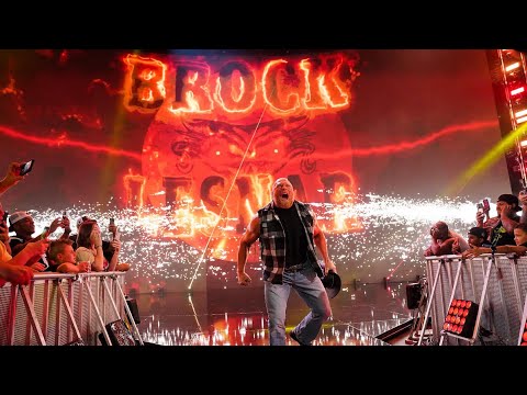 Brock Lesnar Entrance: WWE SmackDown, July 29, 2022