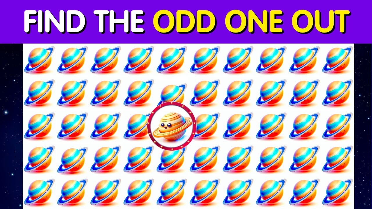 Find The ODD One Out 💎🕵️‍♀️ | Easy, Medium, Impossible Levels Quiz 🤯 ...