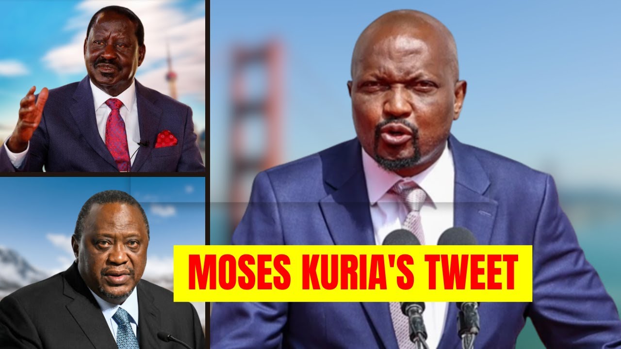 Moses Kuria's Explosive Tweet "About Raila" Sparks Political Firestorm in Kenya - YouTube