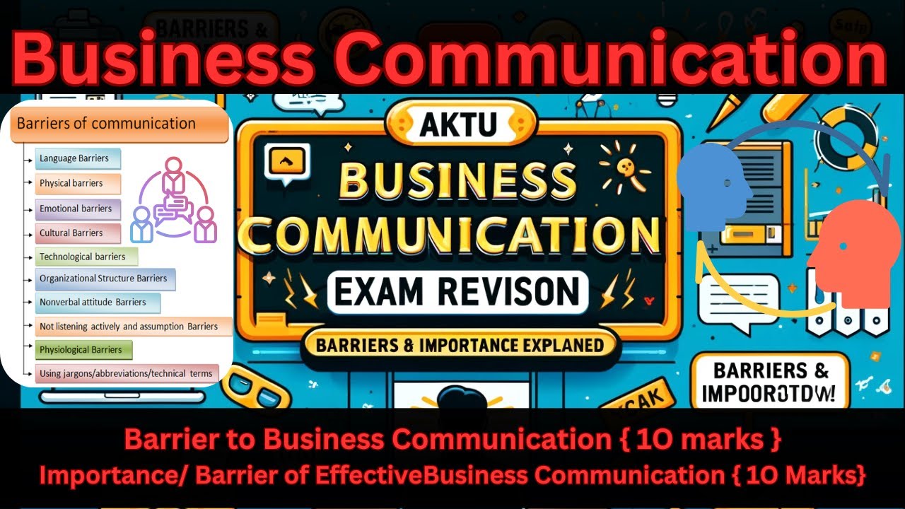 "Business Communication: Barriers & Importance of business ...