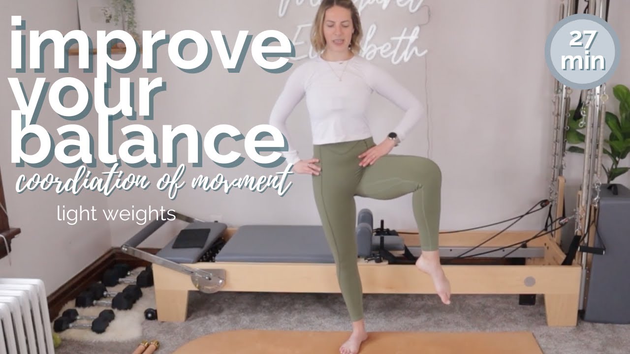 improve your balance // coordination of upper & lower body movement w ...