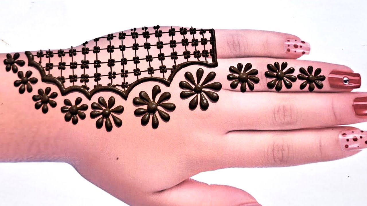 Eid wala mehandi ka design | New Easy Mehandi ka design back hand ...