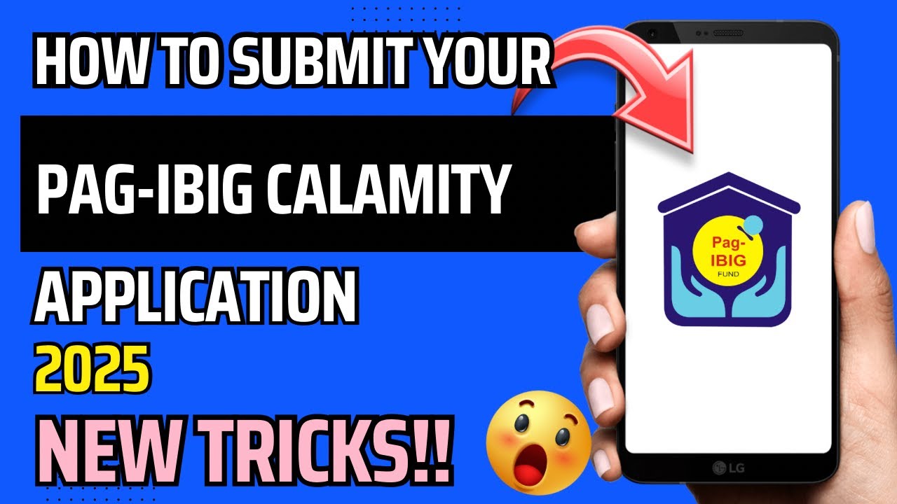 HOW TO SUBMIT YOUR PAG‑IBIG CALAMITY LOAN APPLICATION | STEP BY STEP TUTORIAL | INSIDERTRICKS ...