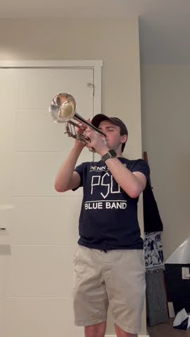 Andrew Yocum Blue Band Audition 2024 - Scales - YouTube
