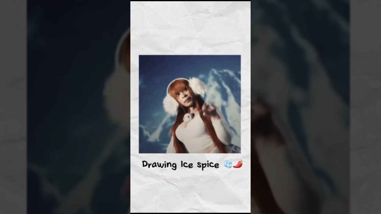 Drawing Icespice in my style 🧊🌶😎 - YouTube