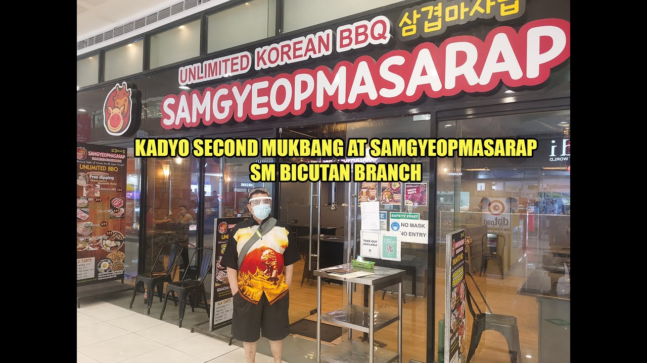 2ND SAMGYEOPSAL MUKBANG | SAMGYEOP MASARAP SM CITY BICUTAN BR | KOREAN ...