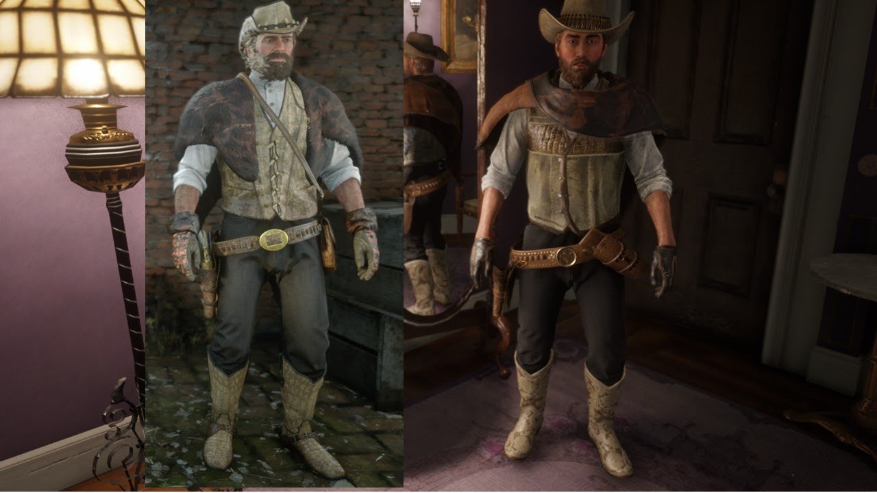 THE DEATH ROLL OUTFIT IN RED DEAD ONLINE - YouTube