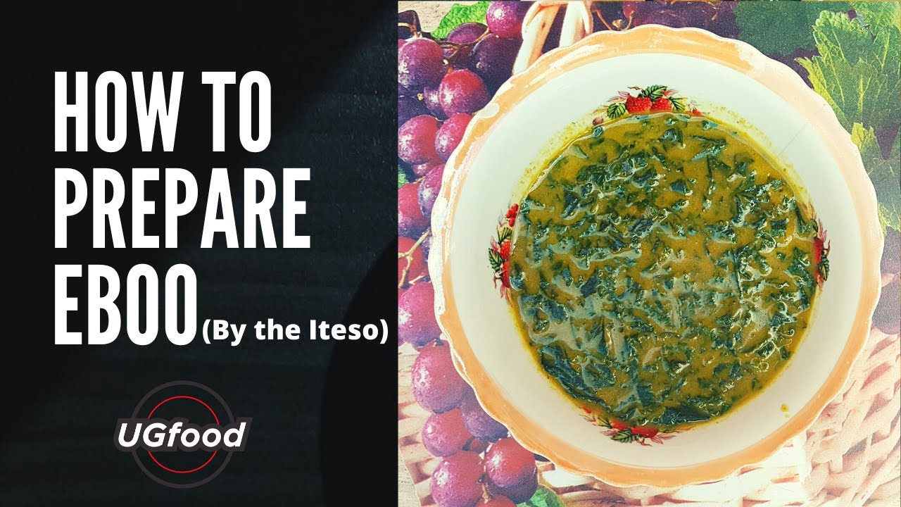 How To Prepare Eboo - by the Iteso - YouTube