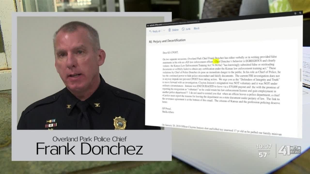 Complaint claims OP police chief filed false report - YouTube
