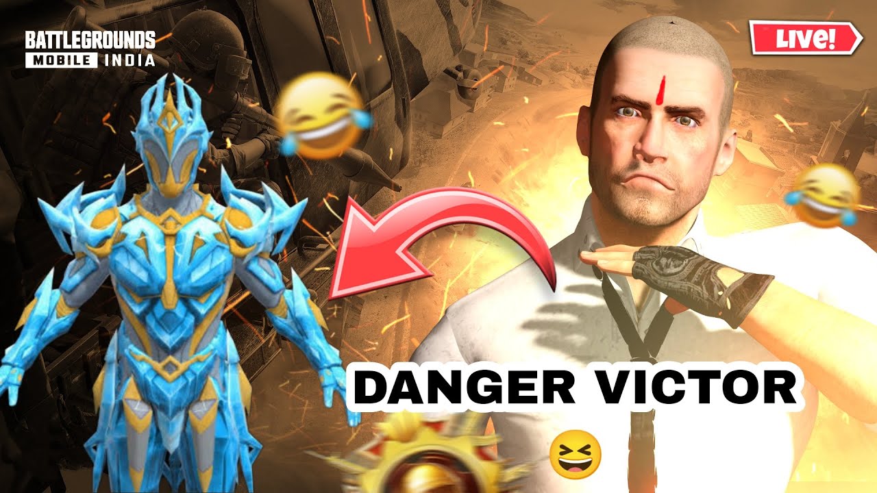 DANGER VICTOR😃|| BGMI STREAM| 🤩 - YouTube