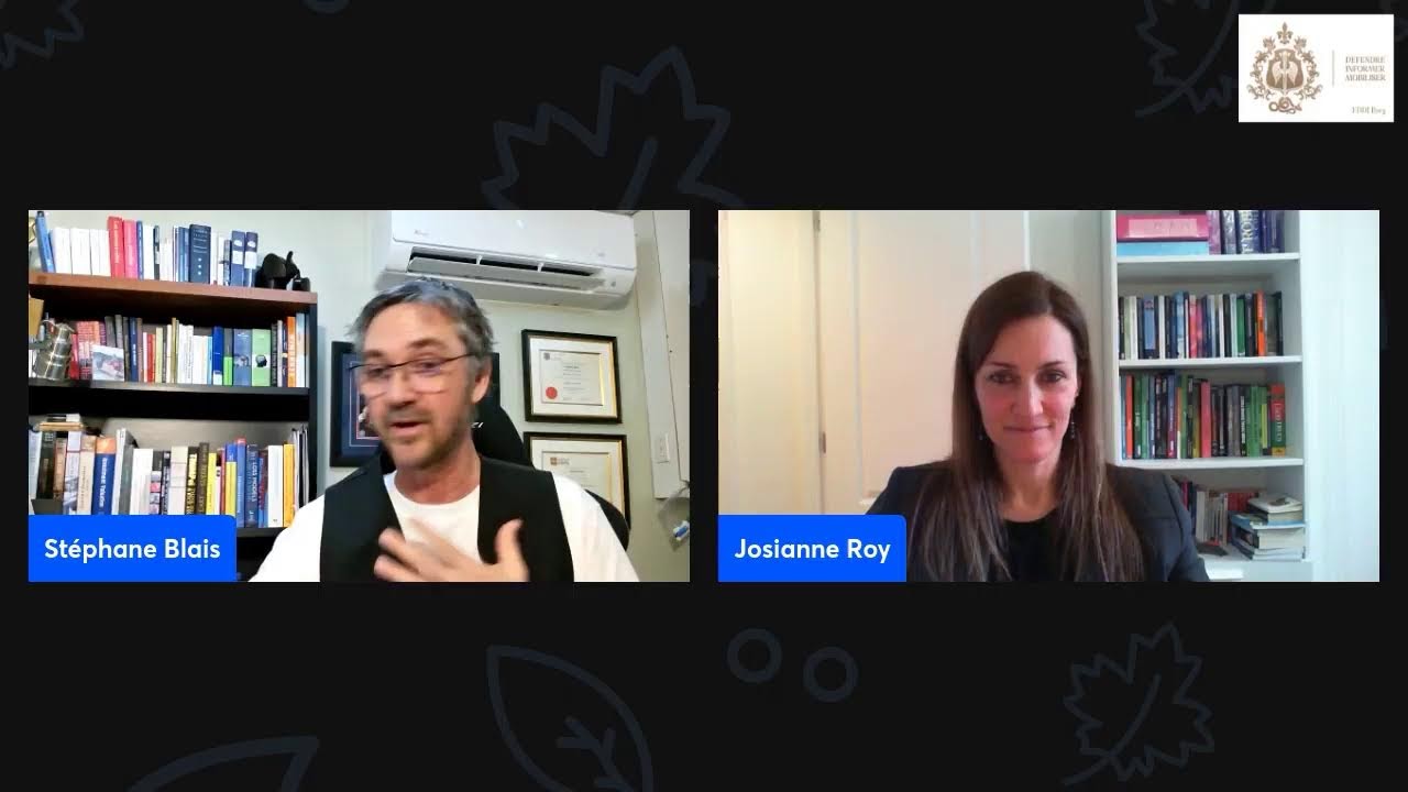 Stéphane Blais reçoit Josianne Roy - Thème: Ensemble, tout est possible ...