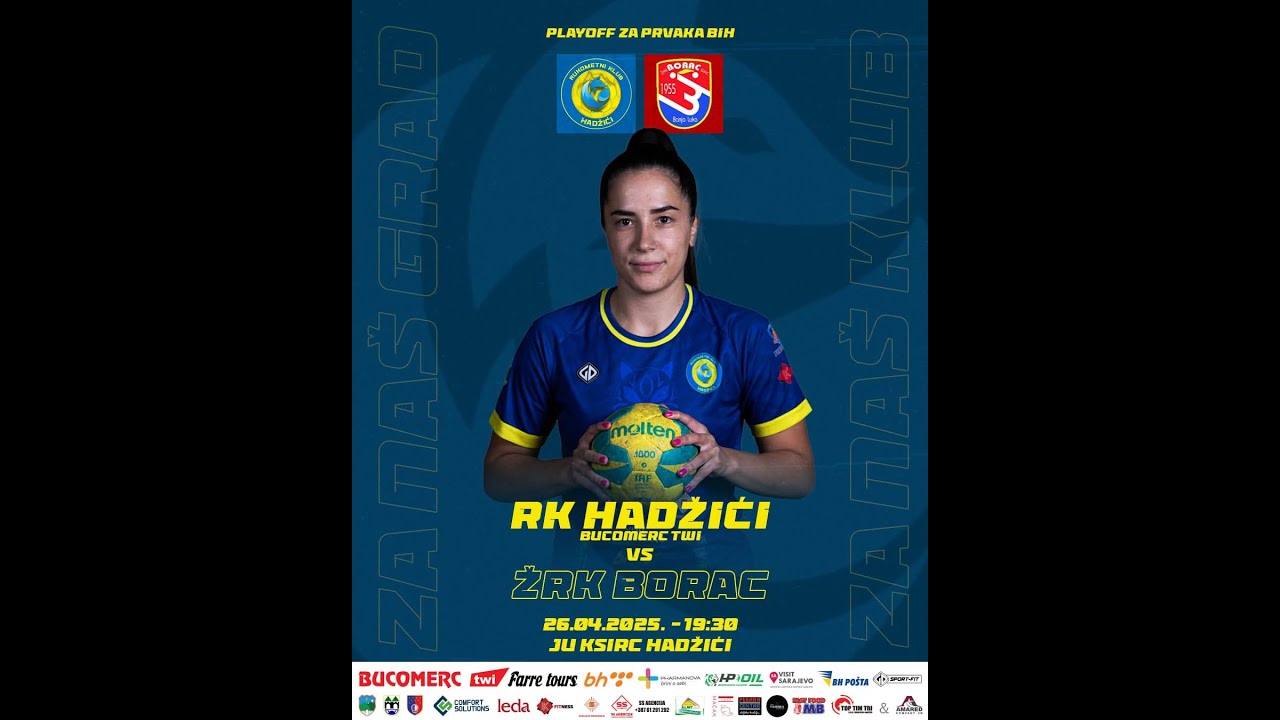 RK Hadžići Bucomerc TWI - ŽRK Borac - YouTube