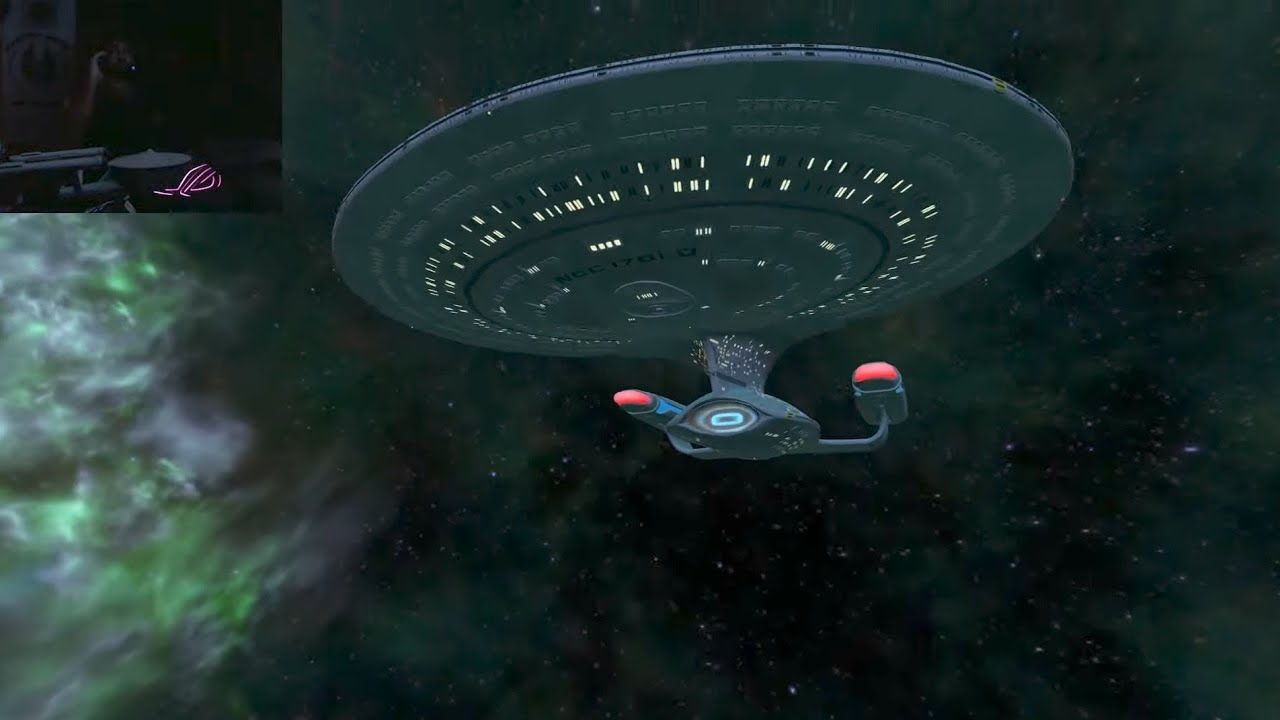Routine Patrol Mission! Enterprise 1701 D - Operations - Full Crew ...