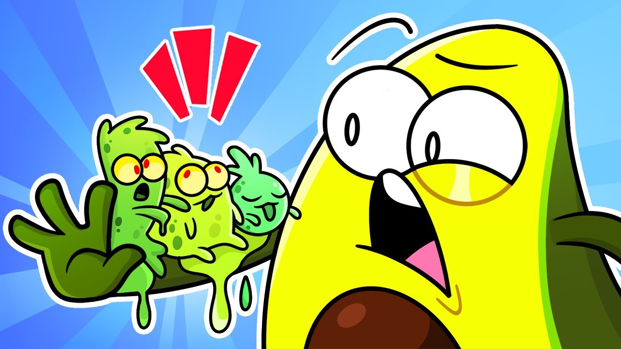 Zombies Appears at the Party! Avocado Couple Saves the World - YouTube