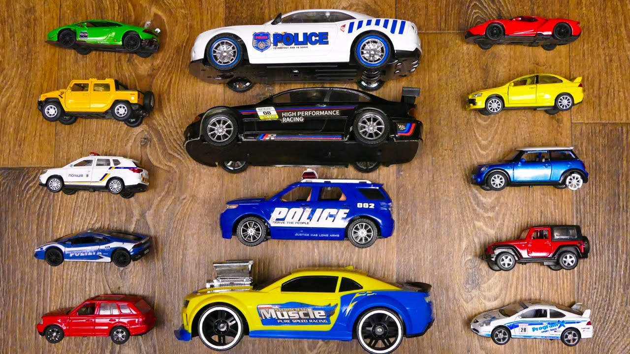 Hot Diecast Model Cars Review From Floor BIG Plastic Cars - YouTube