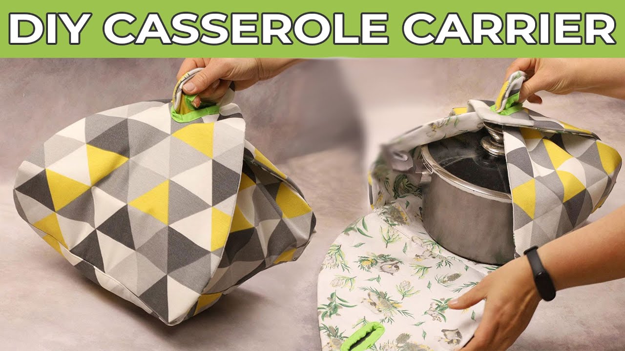 Casserole Carrier - YouTube