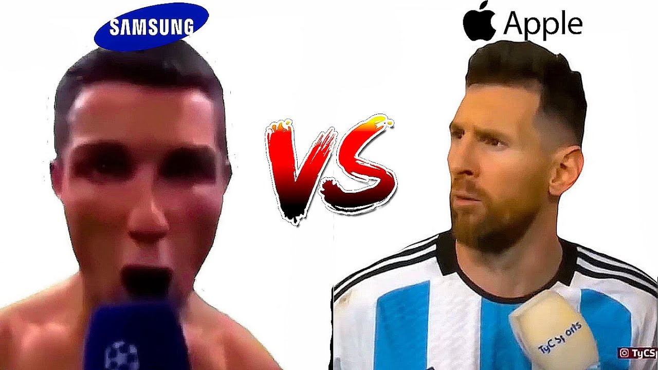 Ronaldo Suii vs Messi Bobo, but famous phone ringtones - YouTube