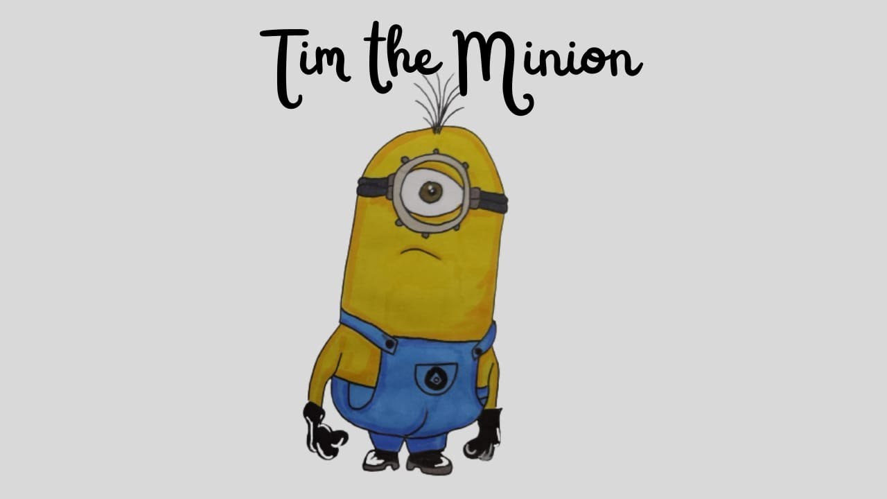 Minion Tim Drawing
