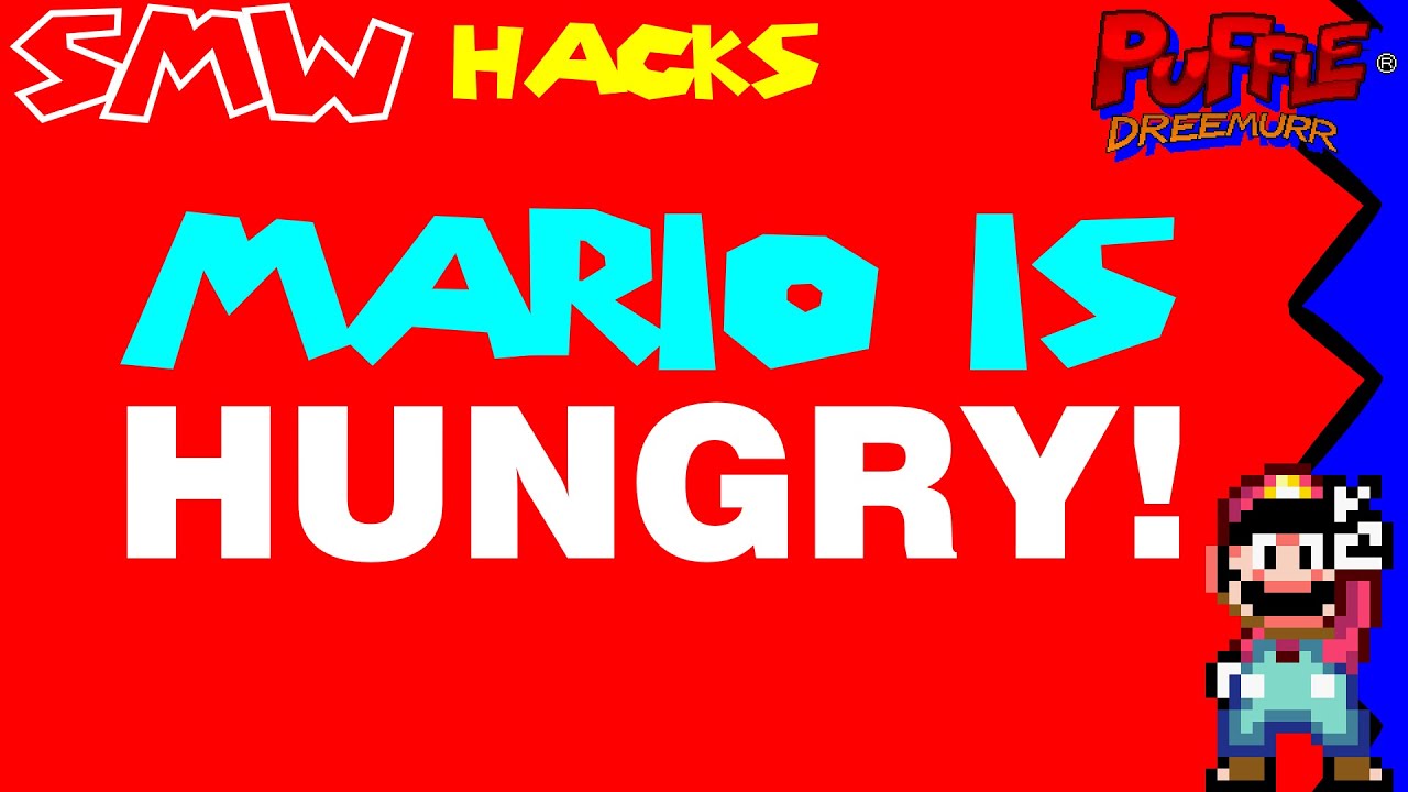 MARIO IS HUNGRY!(SMW Hack) - YouTube