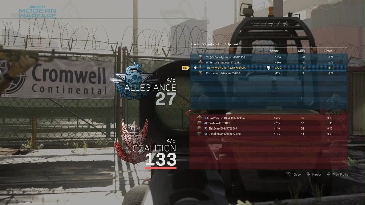 Call of Duty: Modern Warfare snipe clip - YouTube