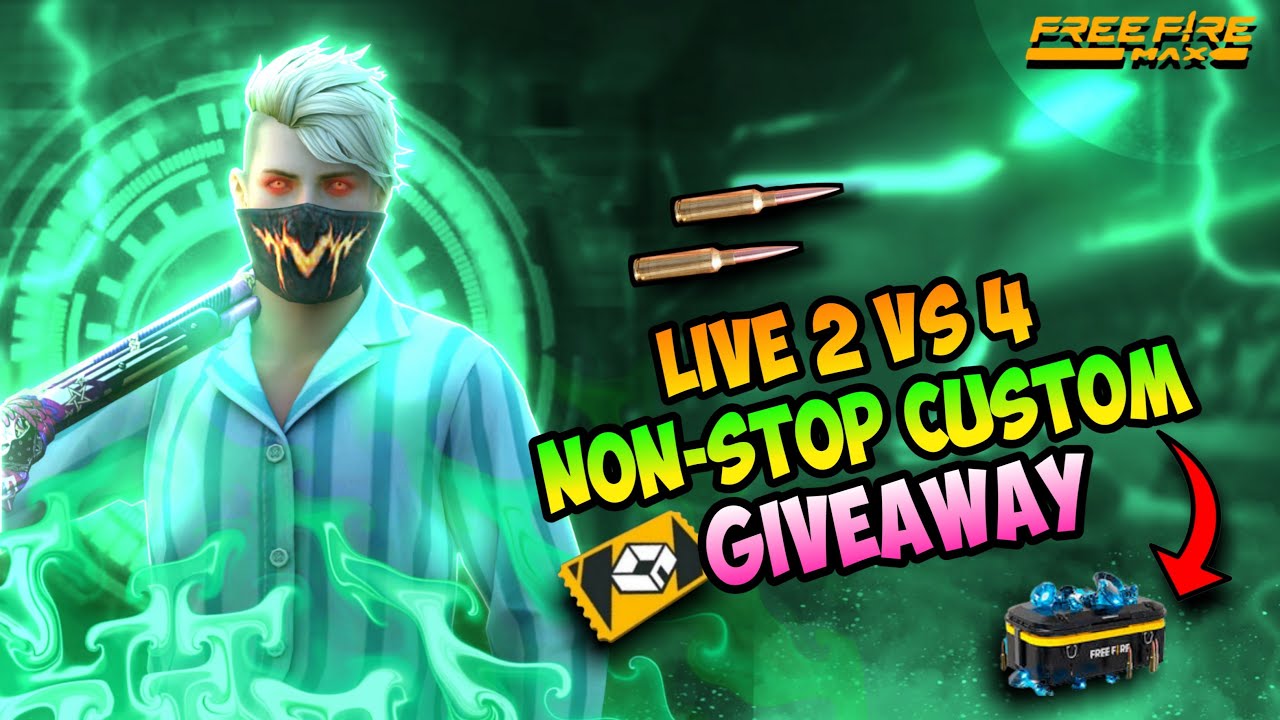 FF Live Stream | FF Live Giveaway 🎁 | FF Live Guild Test | FF Live Rank ...