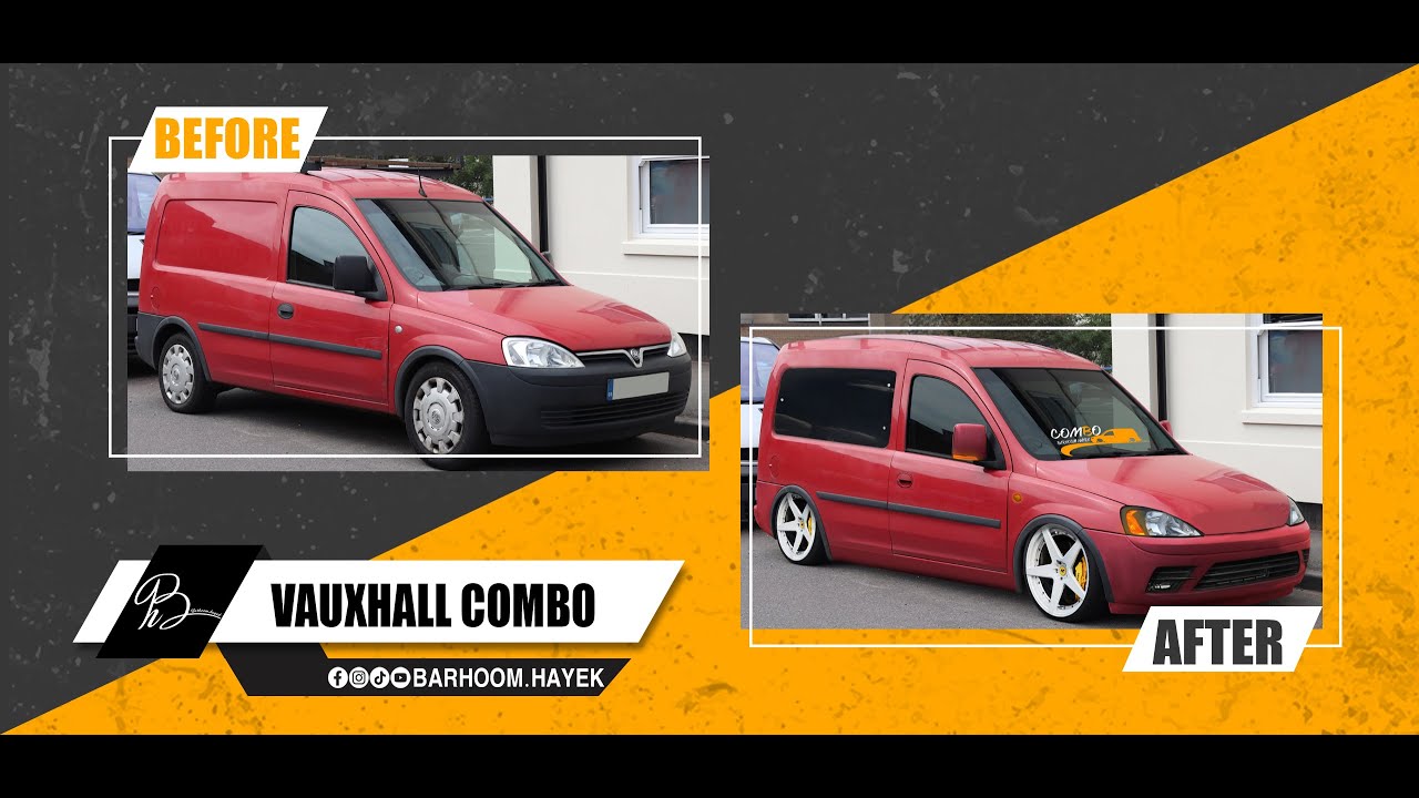 Vauxhall Combo (modifications on photoshop) - YouTube